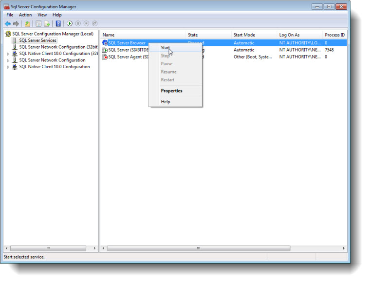 SQL Server Configuration Manager Settings for SixBit - Knowledgebase - SixBit Software